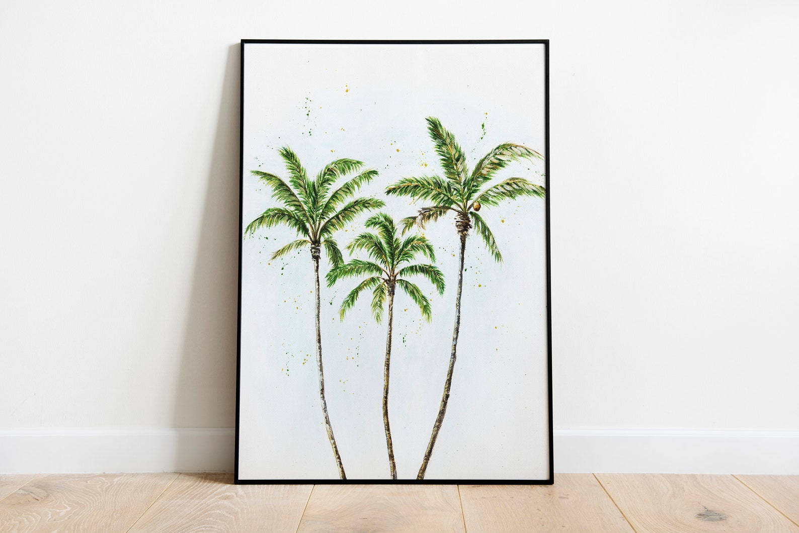 Palm Trees Palm Tree Art Tropical Art Palm Trees Print | Etsy