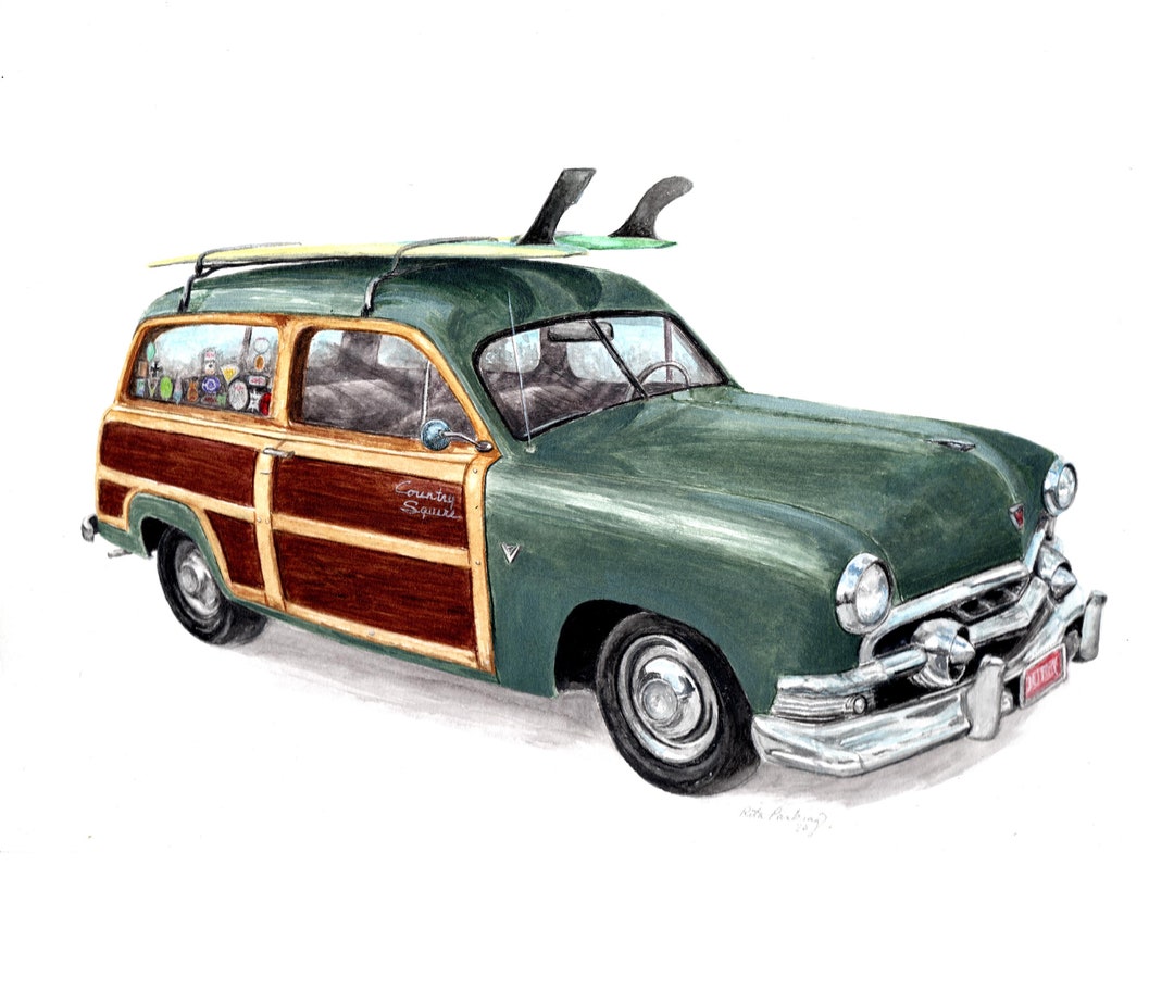 Custom Car Painting, Car Portraits, Custom Classic Car Painting ...