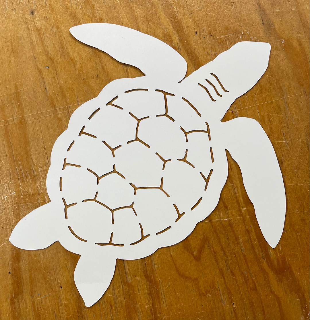 Sea Turtle Stencil, Stencils, Patterns, Traceable Stencils, Bristol ...