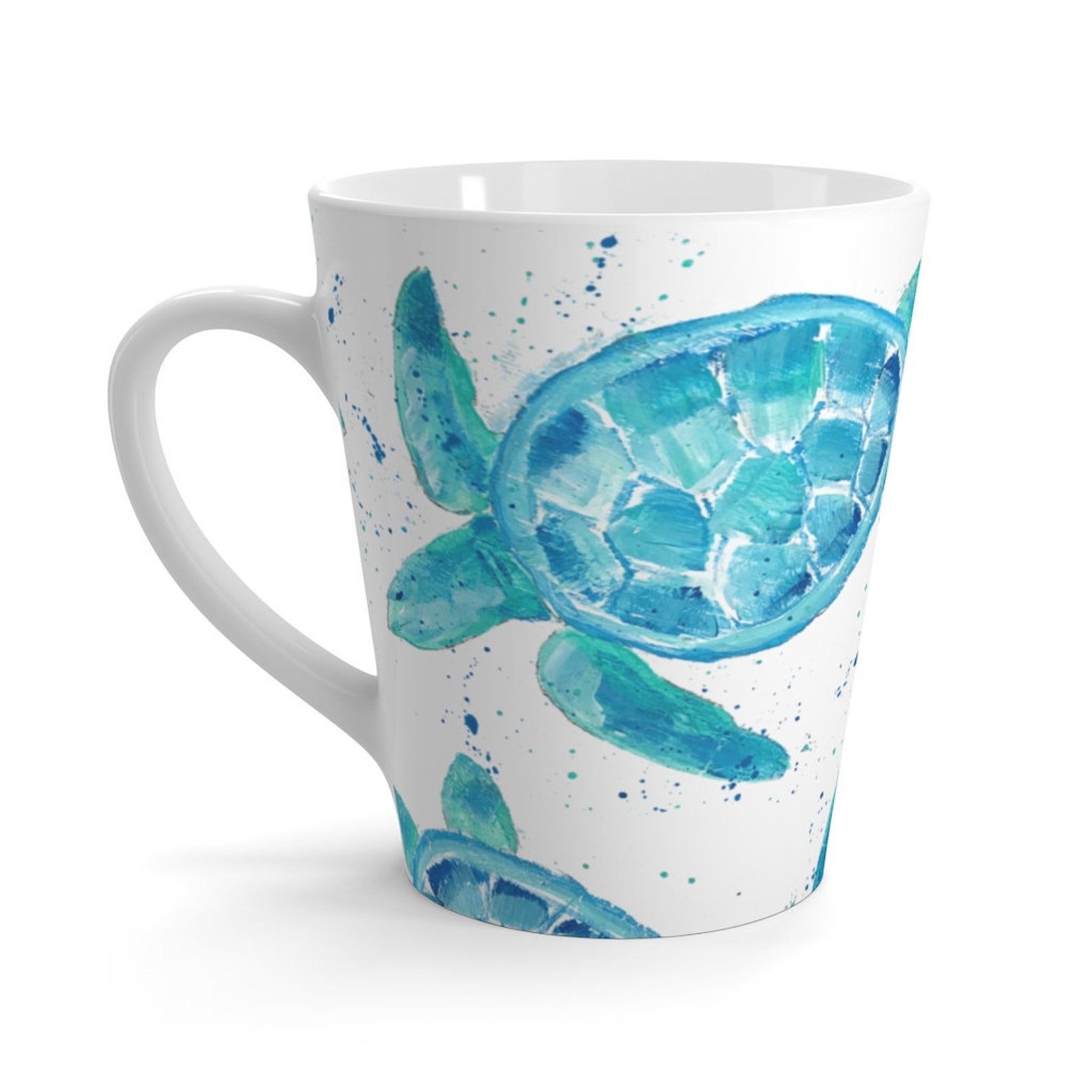Sea Turtle Coffee Mug Cute Sea Turtle Gift Sea Turtle Tea - Etsy