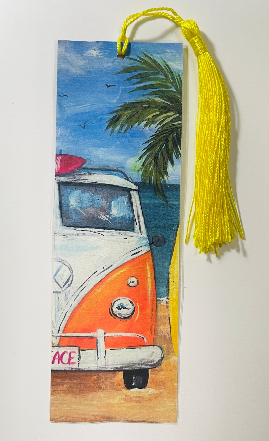 Bookmarks, Surf Van, Beach Bookmark, Gifts for Reader - Etsy
