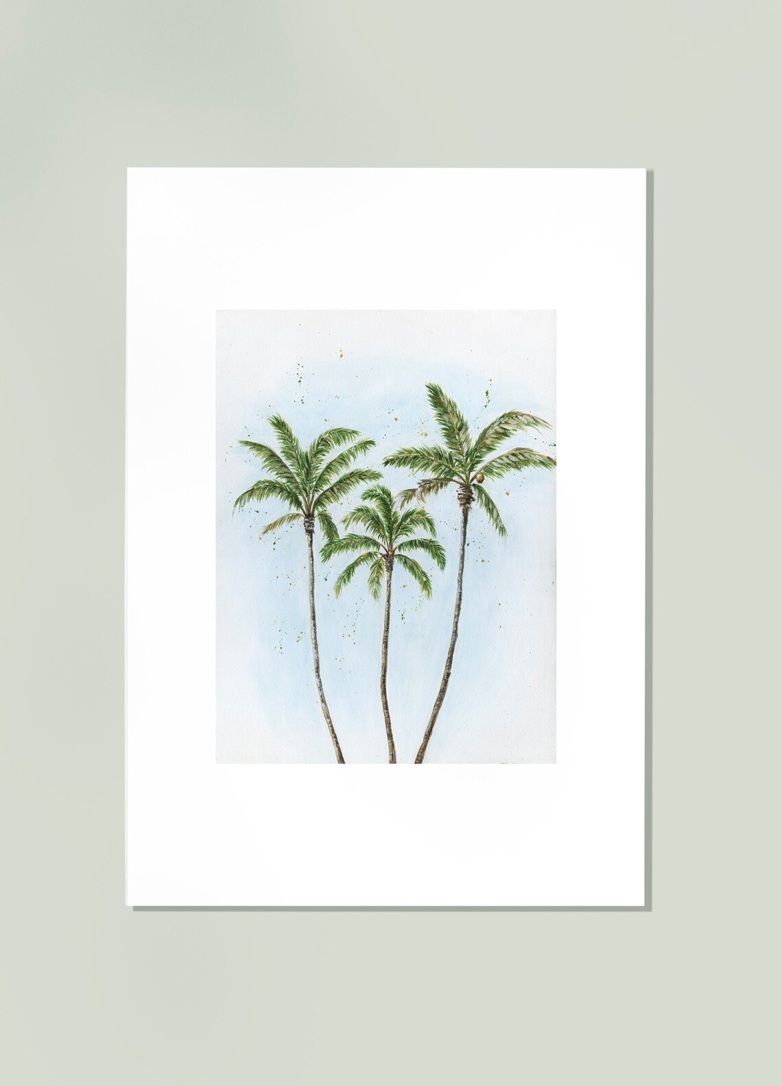 Palm Tree Digital Art Instant Download Palm Tree Print Palm - Etsy