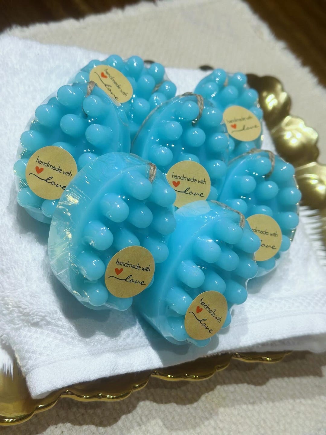 Natural Handmade Soap Gift | Turmeric, Oatmeal, Coffee, Lavender ...