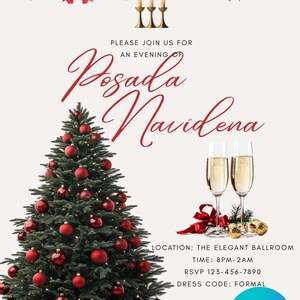 Posada Navideña Digital Invitation - Etsy