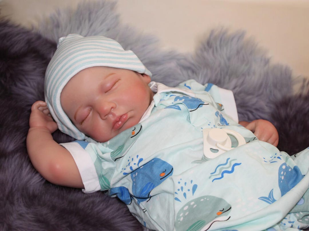 20-inch Lifelike Reborn Baby Doll: Weighted Therapy Doll With Pacifier ...