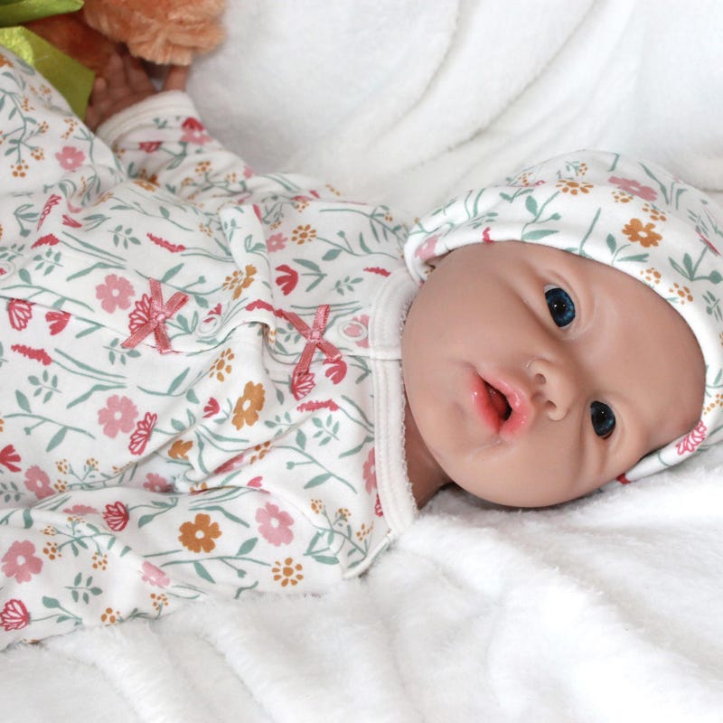 Full Body Silicone Baby Doll Eyes Open - Etsy