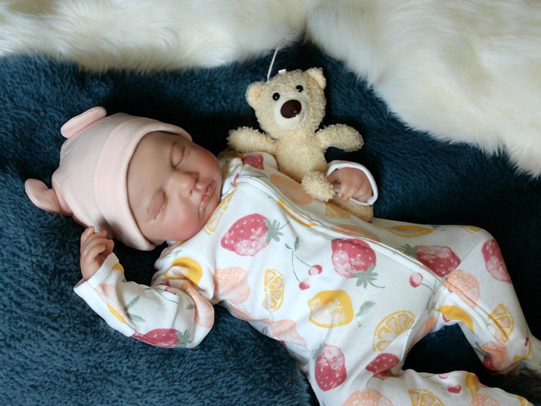 Painted Finished Reborn 2 to 8 Pounds Lifelike Baby Doll 20 Inches ...