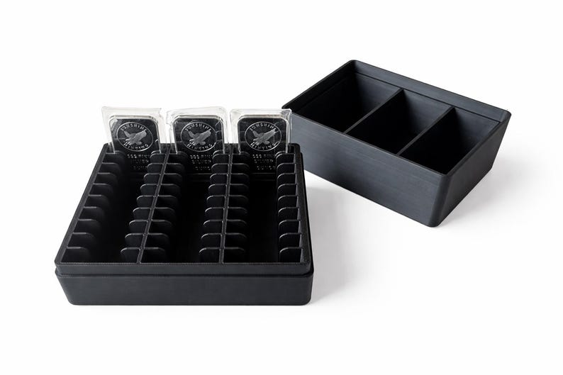 1 Oz Gold & Silver Bar Storage Box | Gift for Investors | Customizable ...