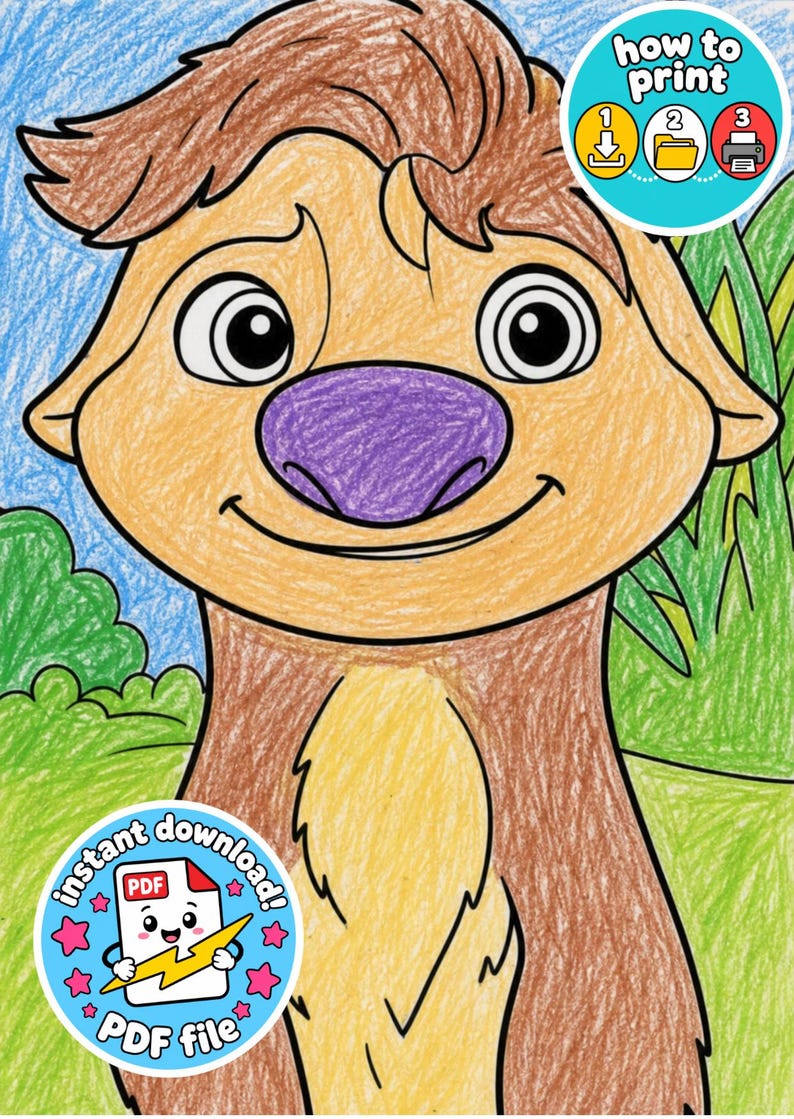 Swapped Movie Coloring Book, 60 Pages, Kids Activities, PDF (digital ...
