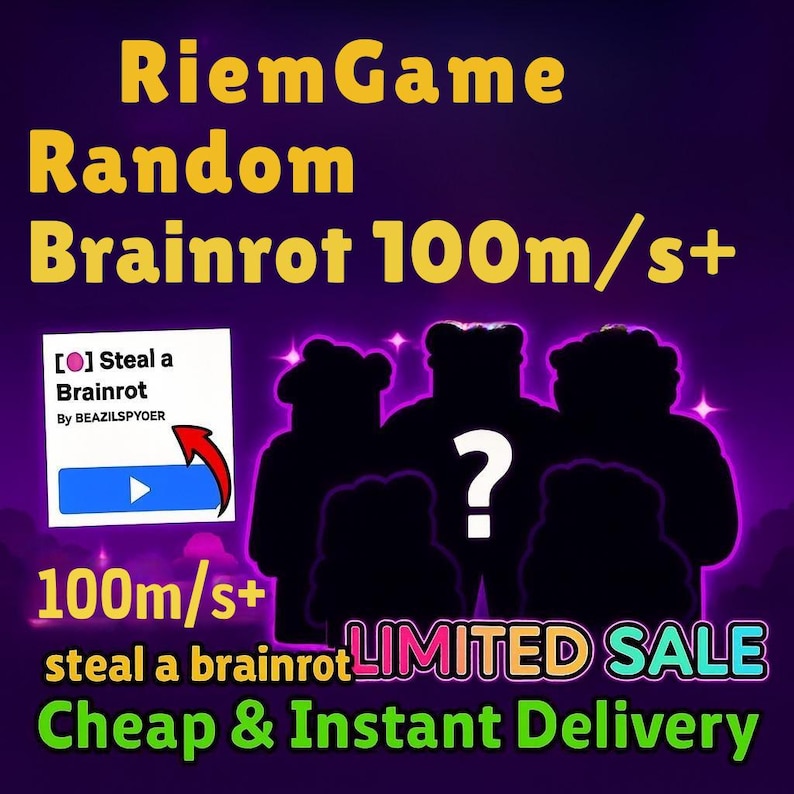 Random Secret Brainrot — 100M/S+ - Etsy