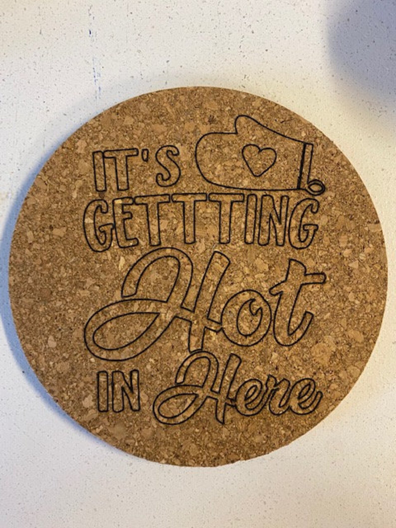 7 Round Cork Trivet Funny Sayings Humour cuisine | Etsy