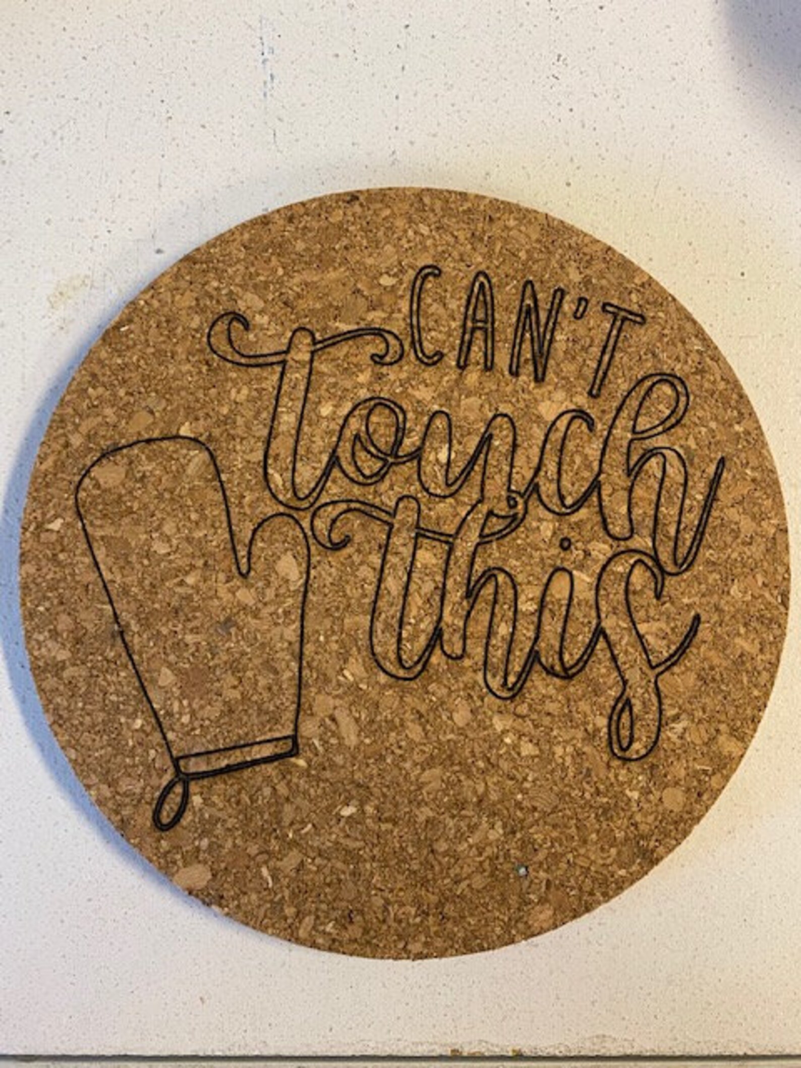 7 Round Cork Trivet Funny Sayings Humour cuisine | Etsy