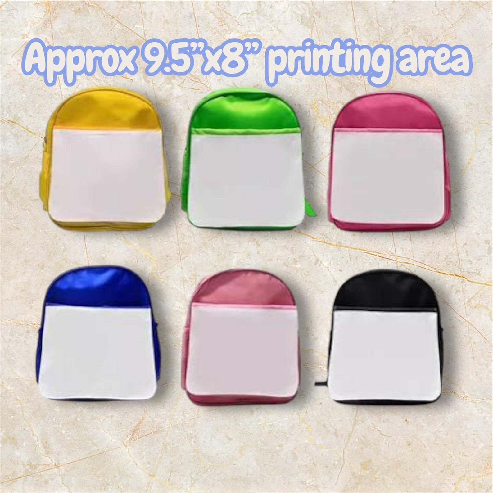 Sublimation Blank Backpack - Etsy
