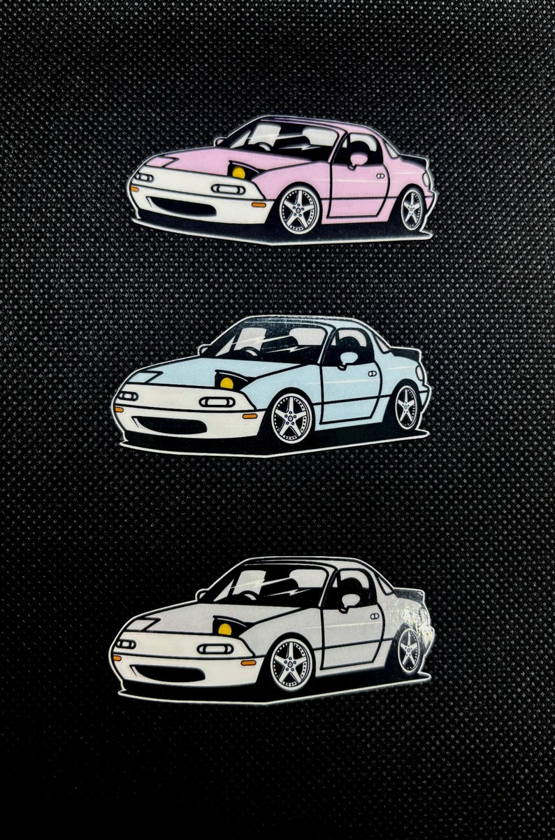 Miata Stickers *3 Pack* - Etsy