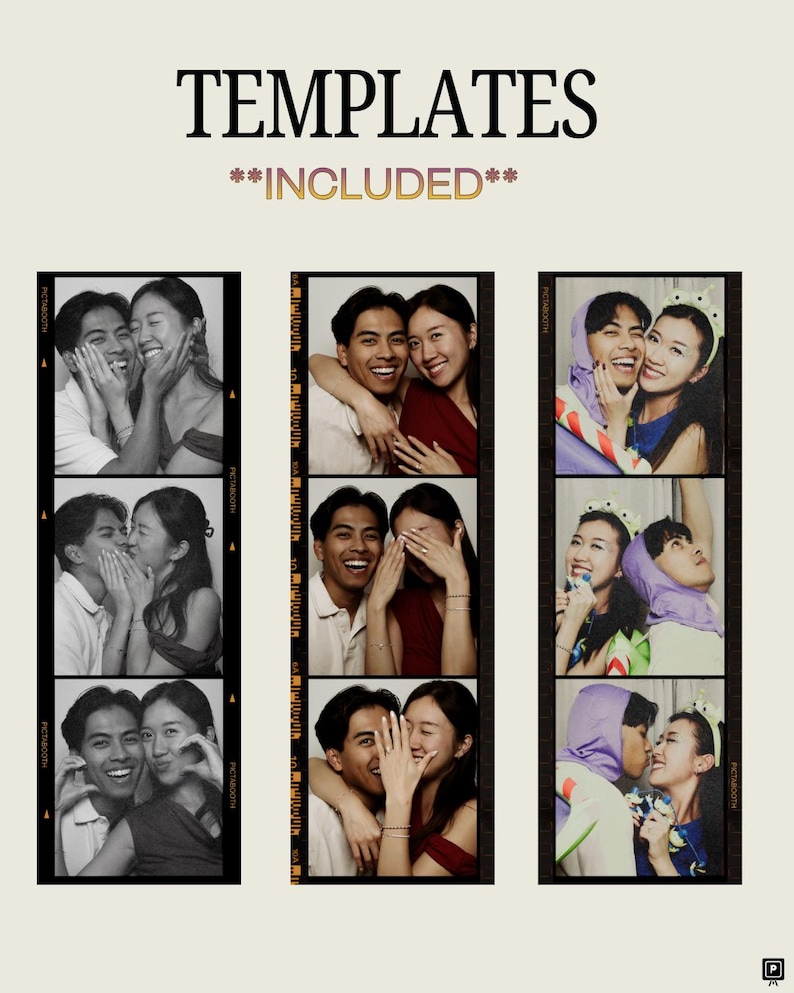 Vintage Sepia Film Photo Booth LUT & Templates (DSLRBOOTH / LUMABOOTH ...