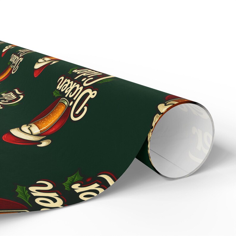 Funny Christmas Cider Art Dicken Cider Holiday Drinking Print Adult ...