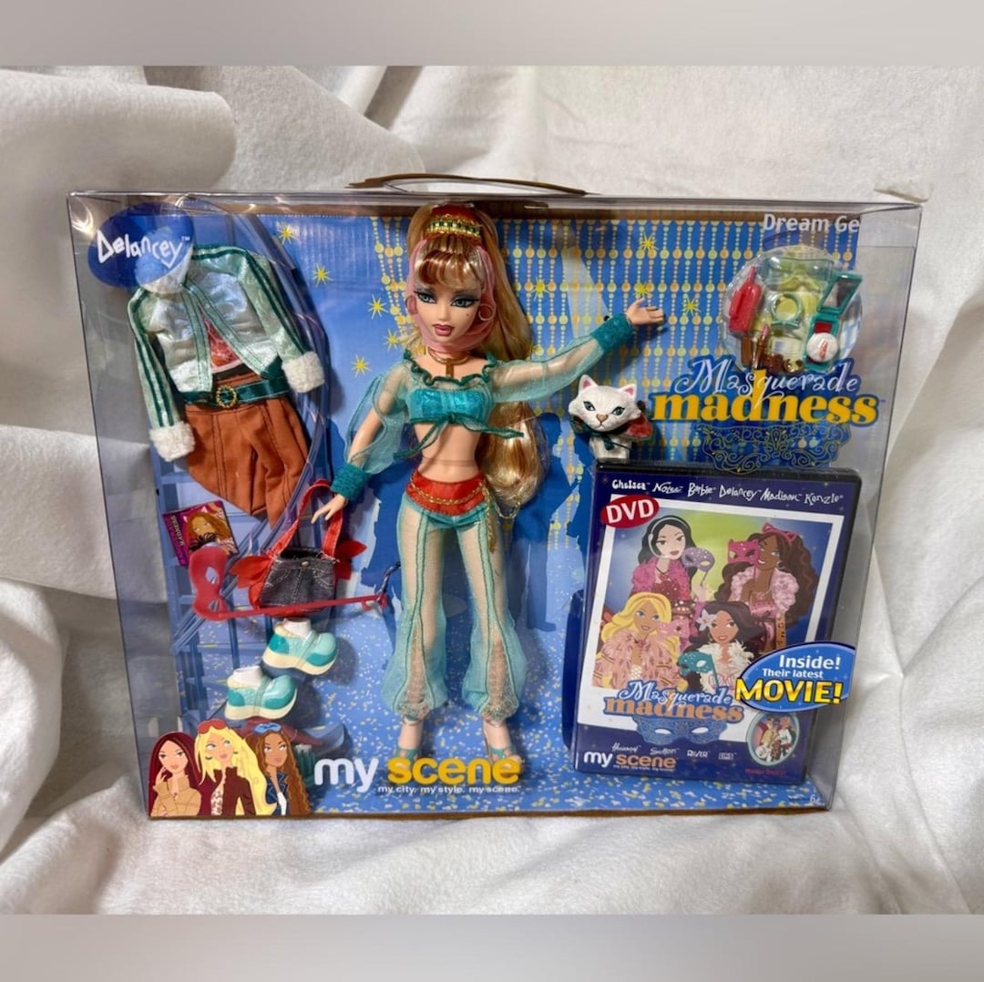 RARE My Scene Masquerade Madness Delancey "dream Genie" Doll, Released ...