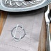 Interlocking 2 Letter Monogrammed Embroidered Cloth Napkins - Etsy