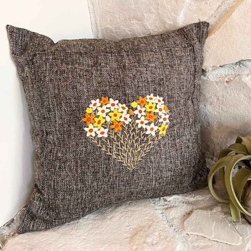 Embroidered Pillows - Etsy