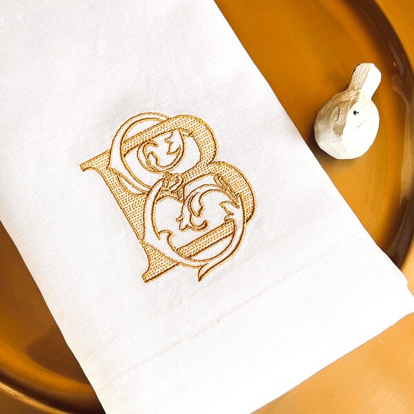 Antique Monogrammed Linens - Etsy