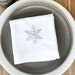 Christmas Snowflake Cloth Napkins, Christmas Napkins, Set of 4 ...