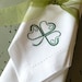 St. Patrick's Day Shamrock Cloth Napkins, Set of 4, St. Patrick's Day ...