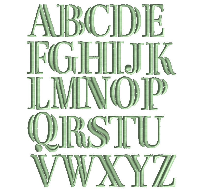 Stacked 2 Letter Monogrammed Cloth Napkins double letter | Etsy