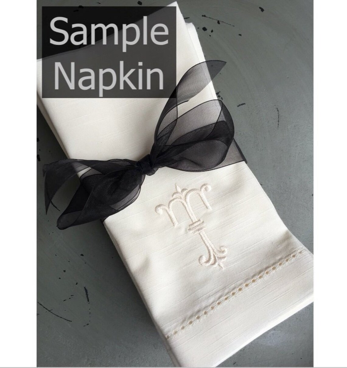 Sample Napkin - Etsy