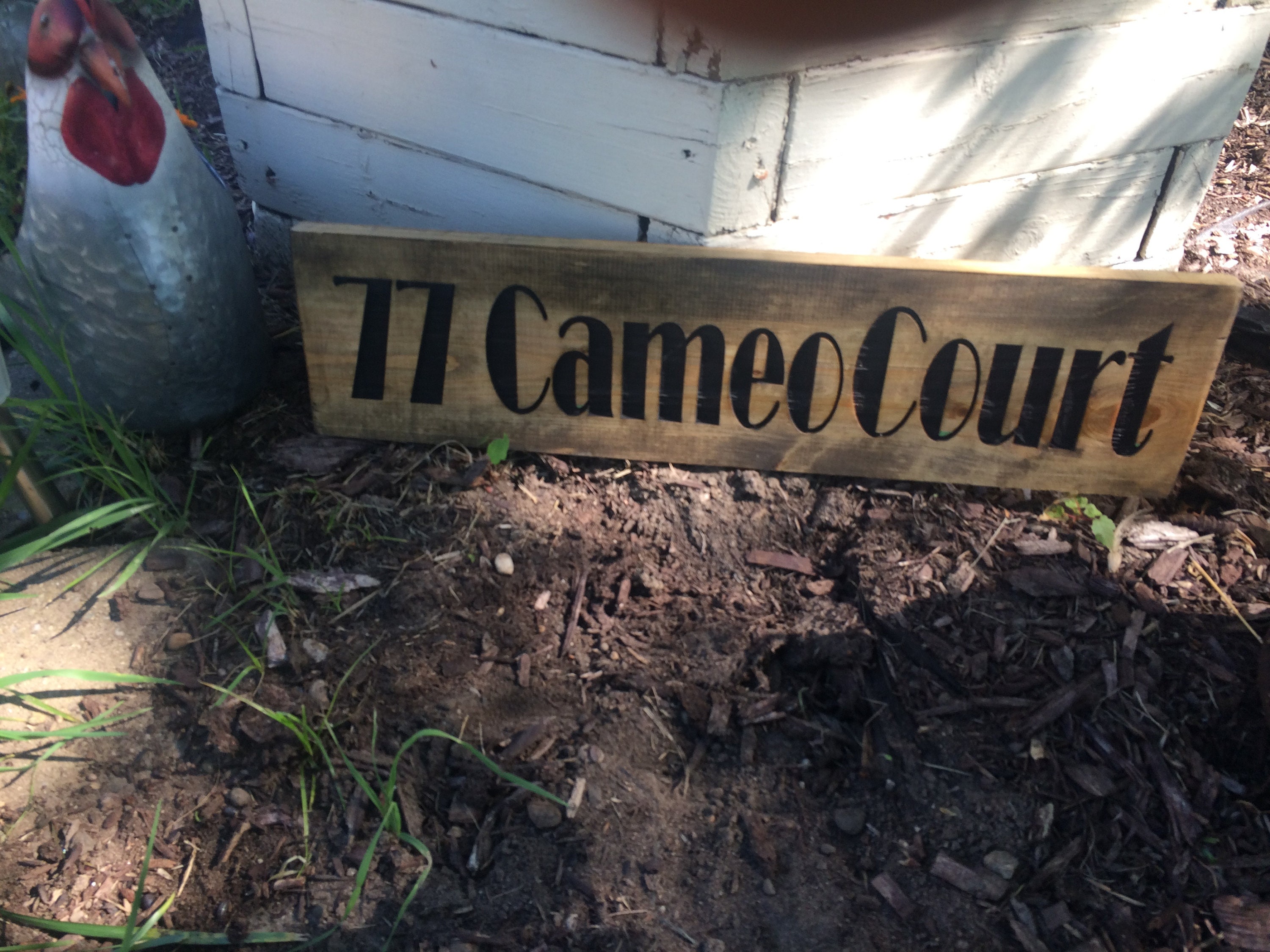 Personalized Engraved Address Wood Sign Wooden Housewarming Gift ...