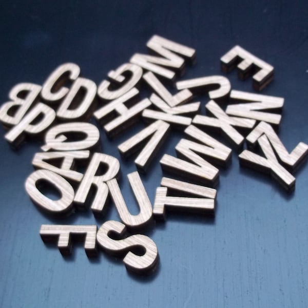 Small Letters - Etsy