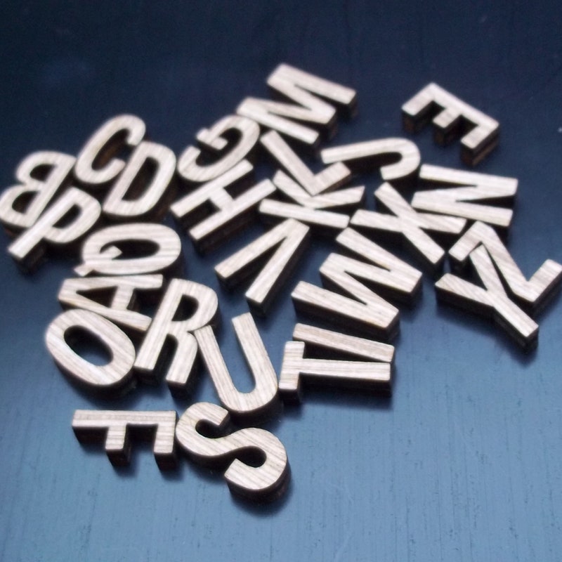 Small Letters - Etsy