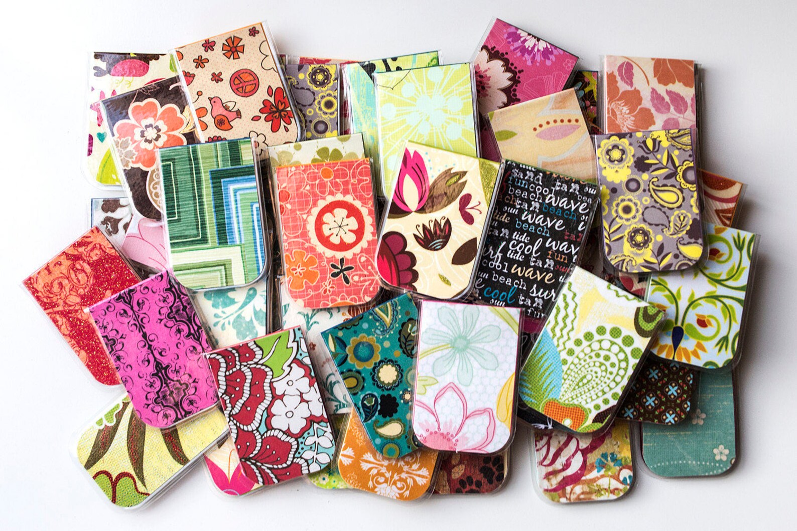 Grab Bag Bookmark Magnetic Bookmarks Laminated Bookmark - Etsy