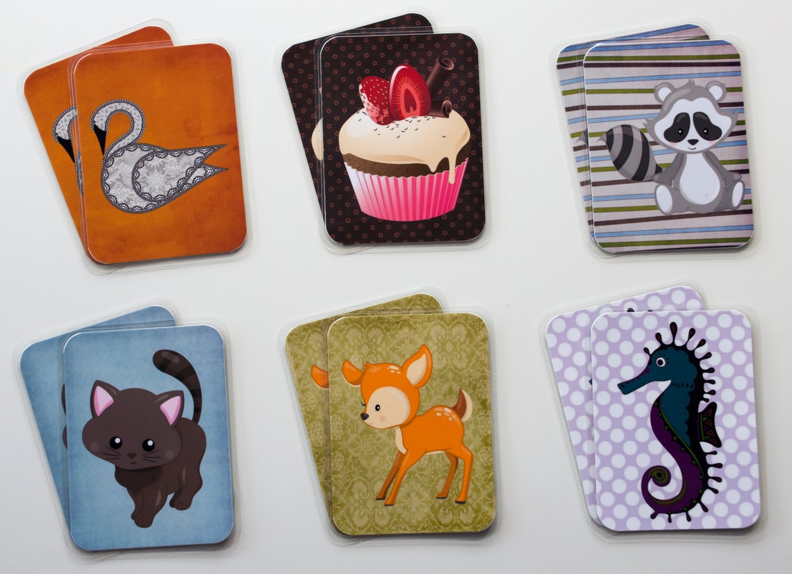 Montessori Matching Toddler Games Educational Games - Etsy