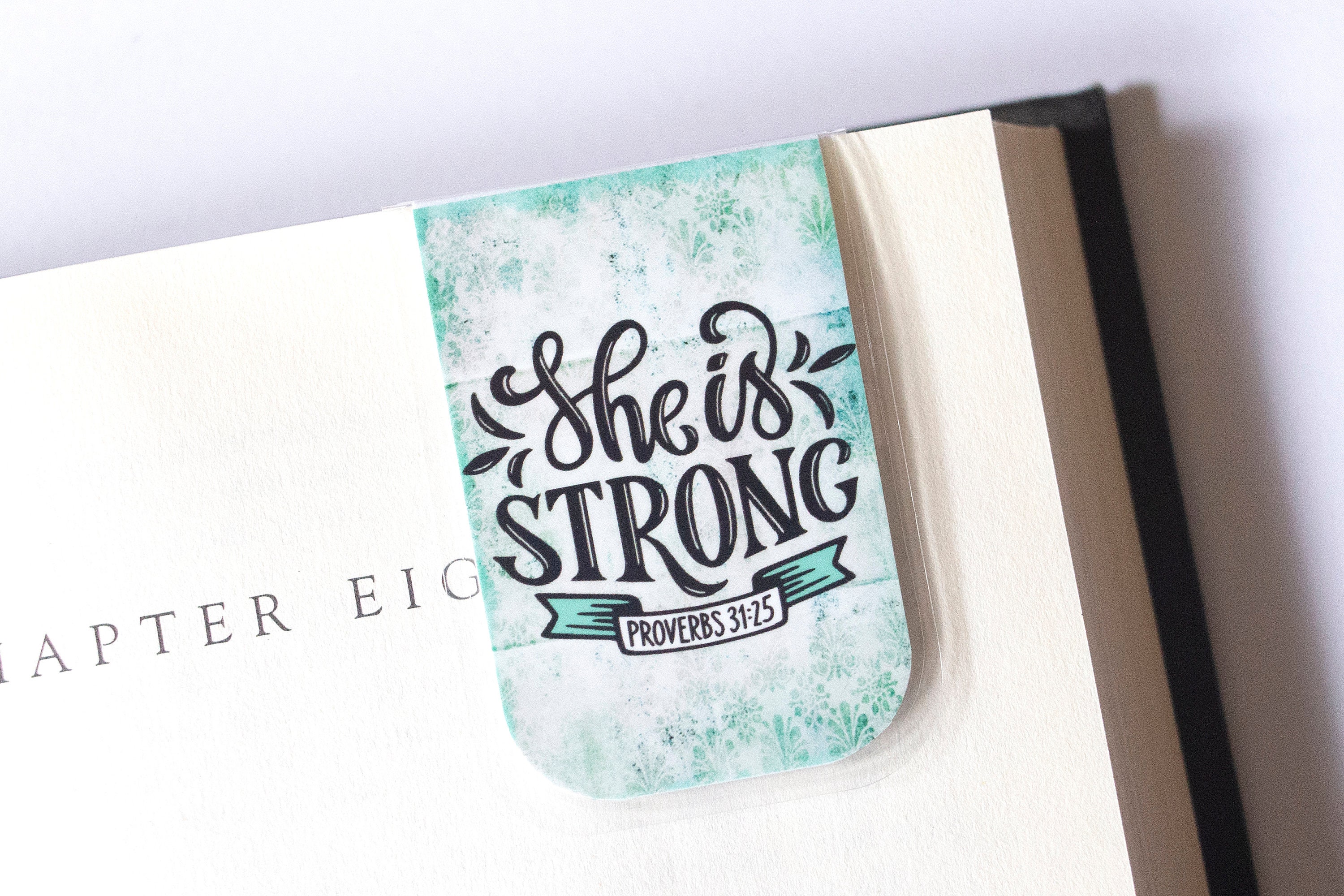 Quote Bookmark Magnetic Bookmark Proverbs 31 Inspirational | Etsy