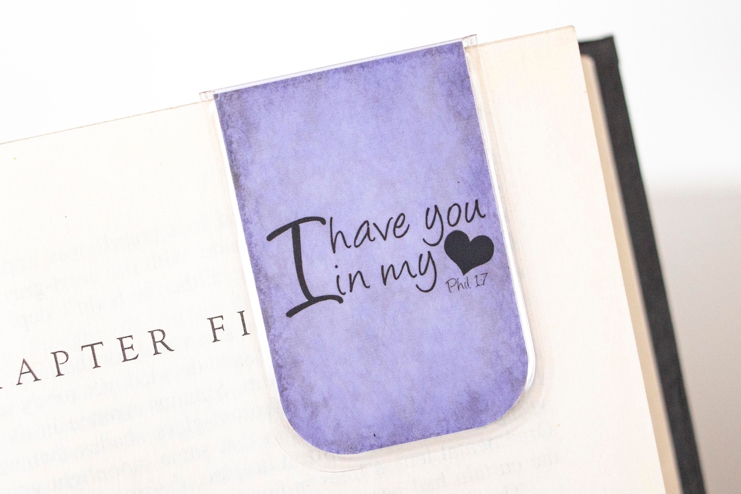 Quote Bookmark, Magnetic Bookmark, Laminated Bookmark, Bible Quote ...
