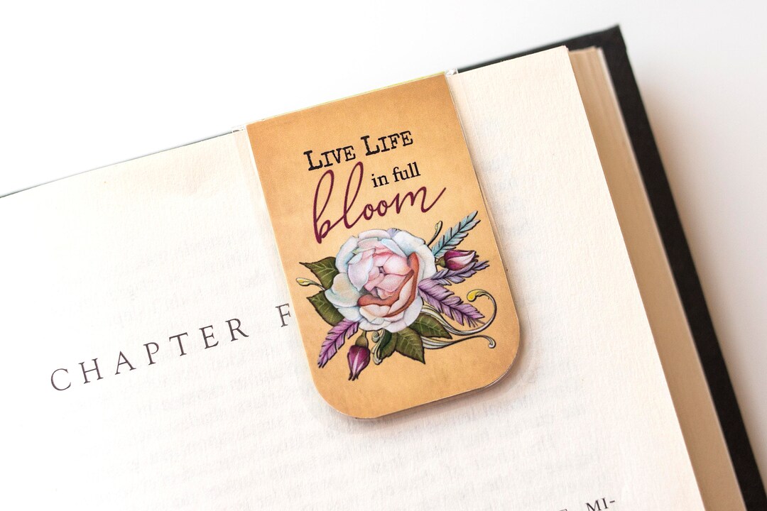 Quote Bookmark, Magnetic Bookmark, Laminated Bookmark, Gifts for ...