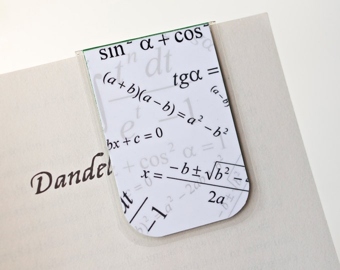 Math Magnetic Bookmark Laminated Trigonometry Quadratic - Etsy