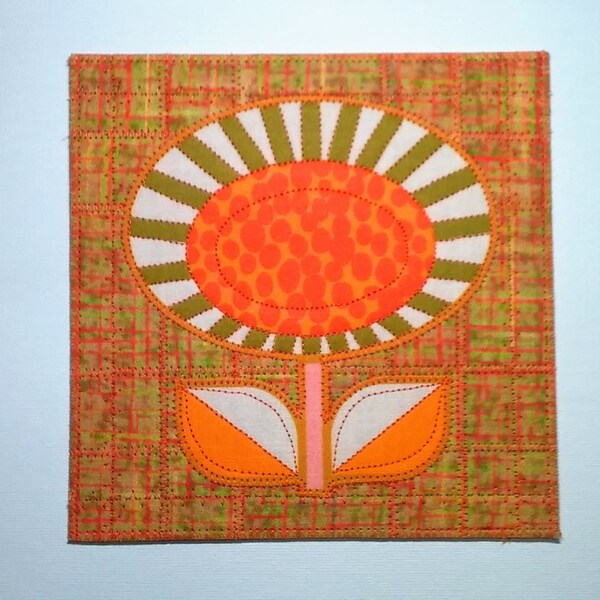 Fabric Postcard - Etsy