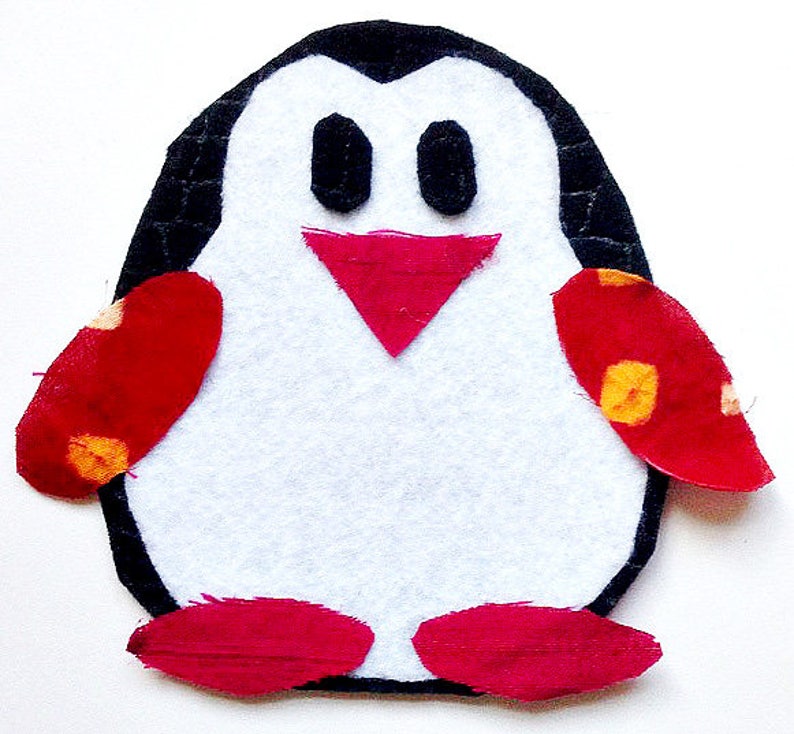 Penguin Craft - Craft Kit - Felt Crafts - Fabric Crafts - Kids Craft ...