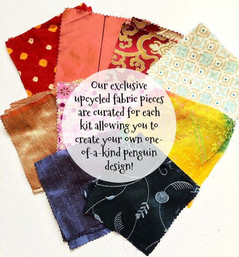 Penguin Craft - Craft Kit - Felt Crafts - Fabric Crafts - Kids Craft ...