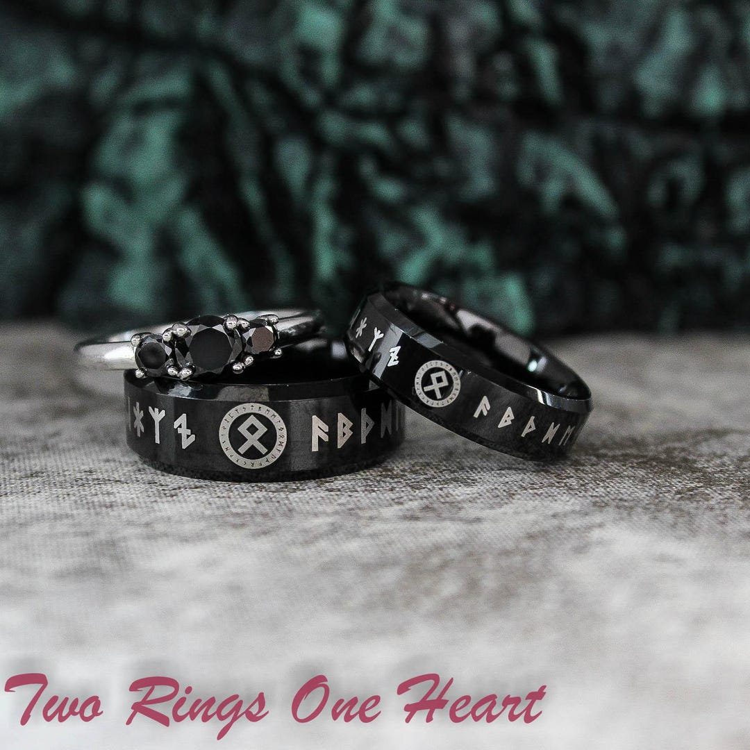 Vikings Rings, Runes Rings, Norse Runes Rings, Vikings Jewelry ...