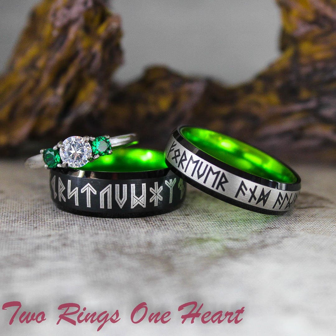 Vikings Rings, Runes Rings, Norse Runes Rings, Vikings Jewelry ...