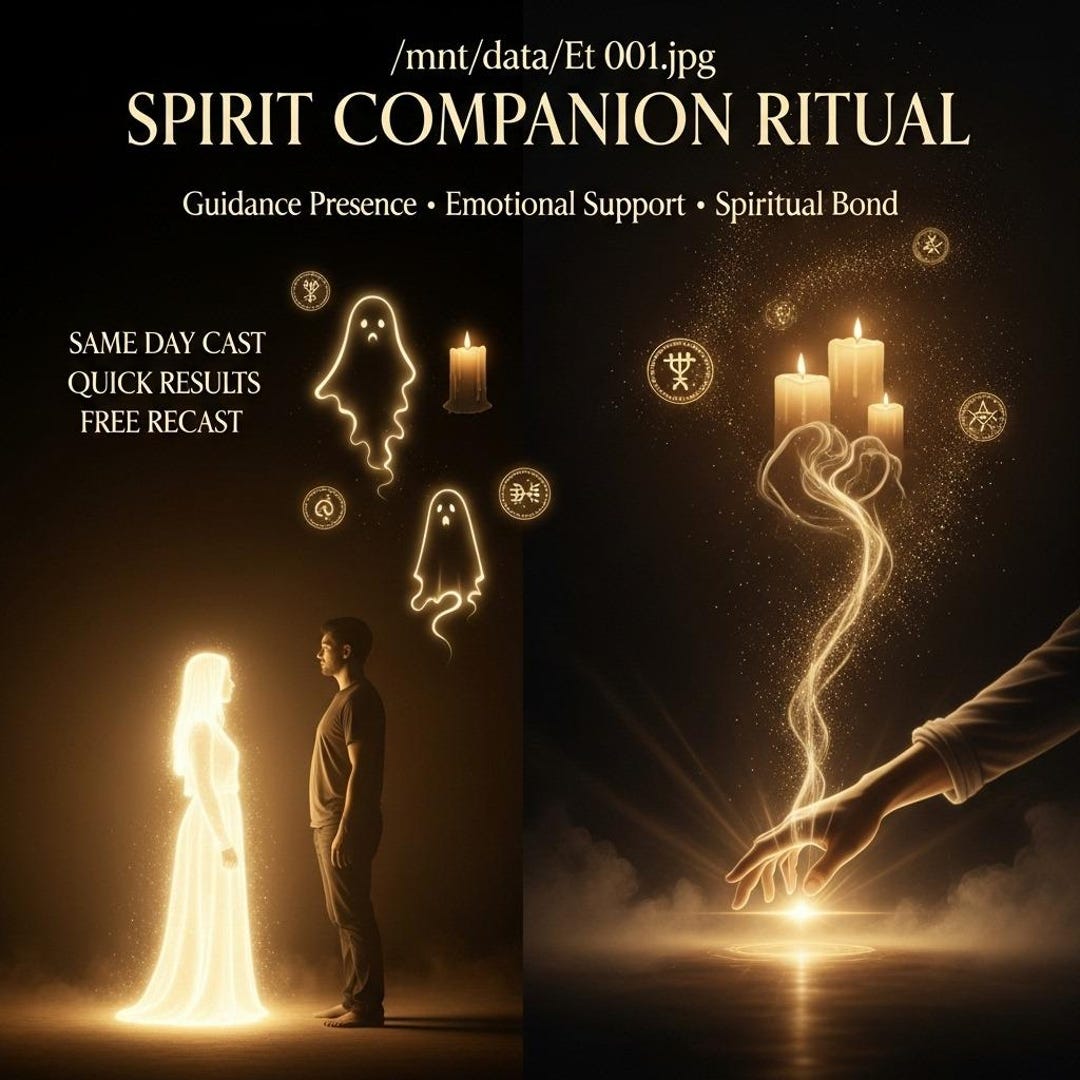 Spirit Companion Ritual | Inner Guide Alignment | Spiritual Support ...