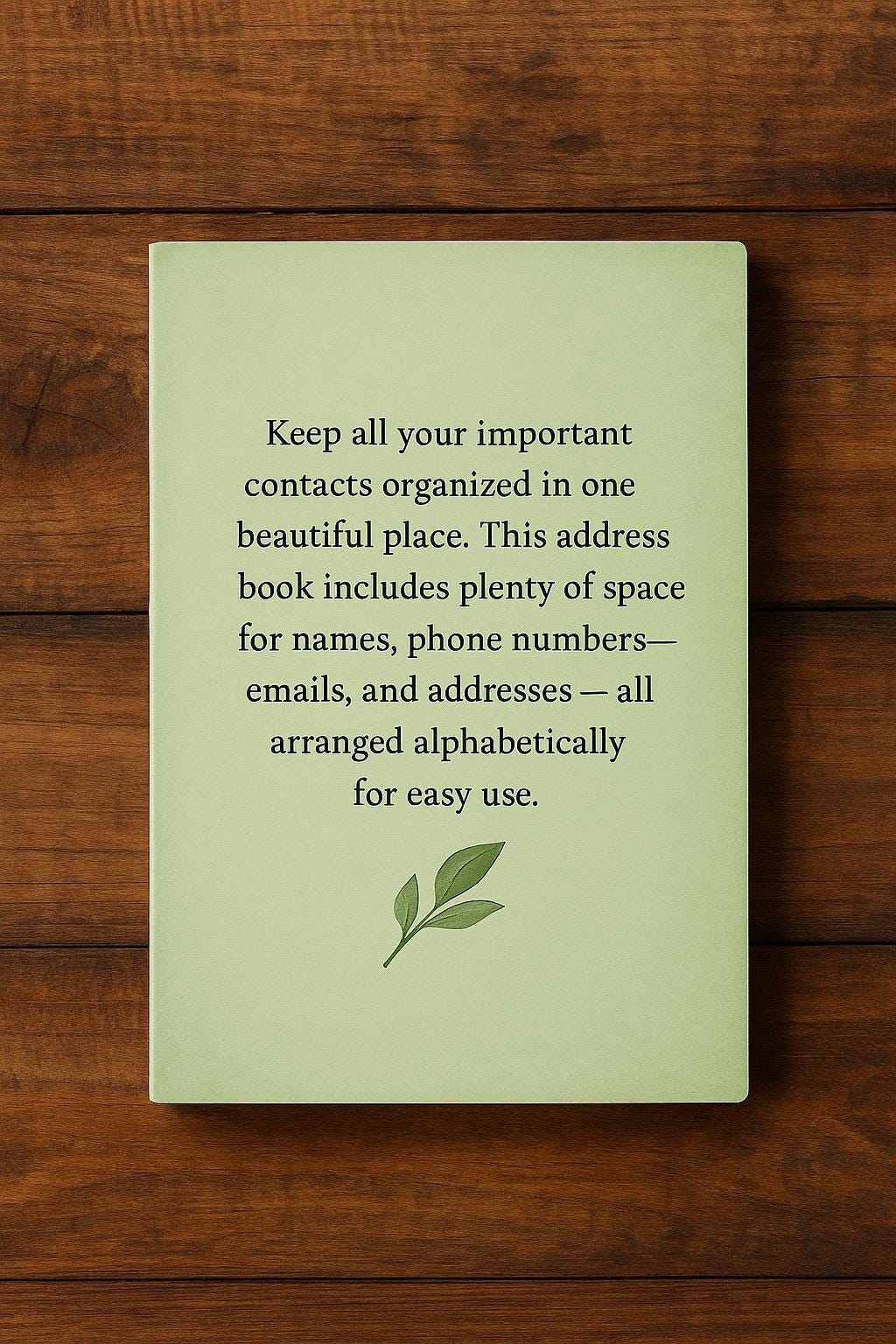 Printable Address Book PDF, Digital Contact Organizer, A-Z Pages, Phone ...
