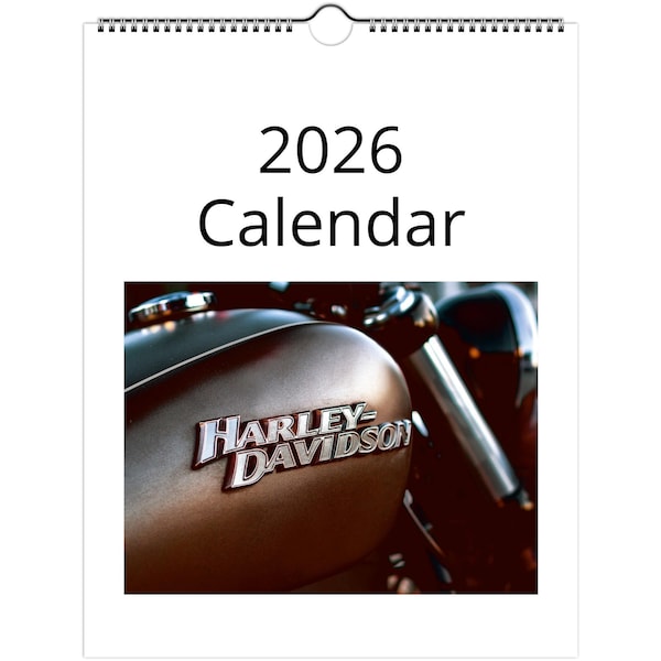 Motorcycle Calendars 2026 - Etsy