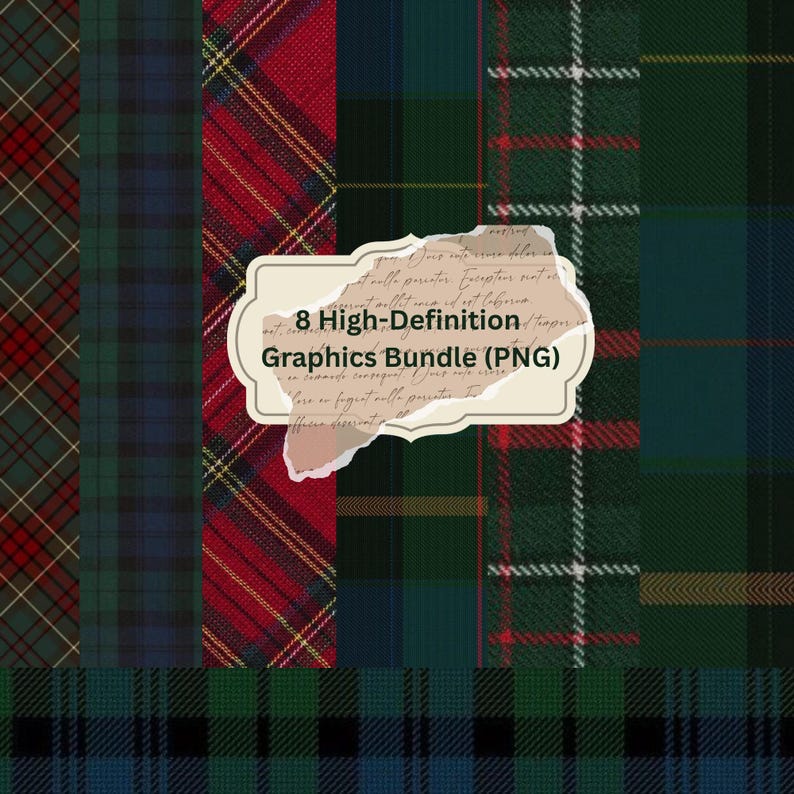 Plaid Tartan Bundle PNG Classic Timeless Ralph Lauren Inspired ...
