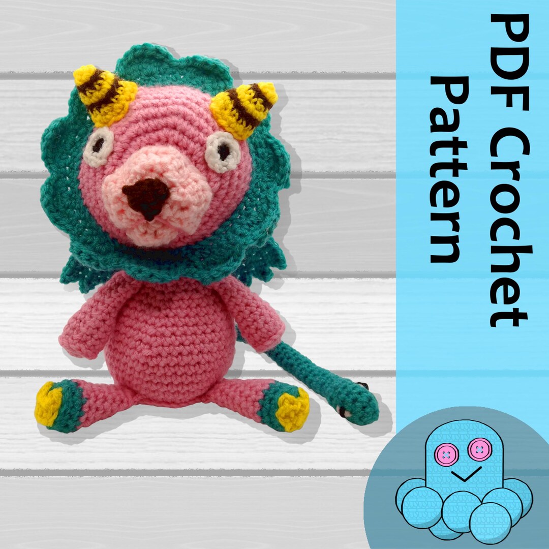 Mr. Chimera Crochet Pattern PDF - Etsy