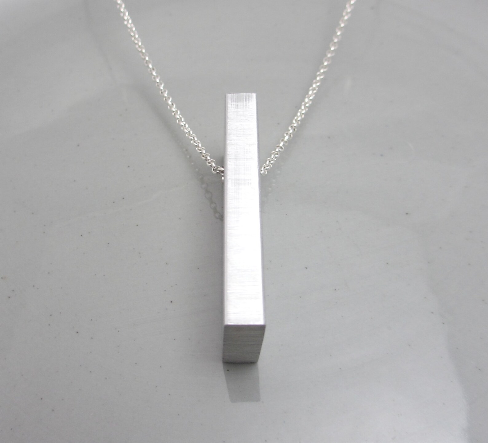 Aluminum Jewelry Aluminum Necklace Minimalist Necklace - Etsy