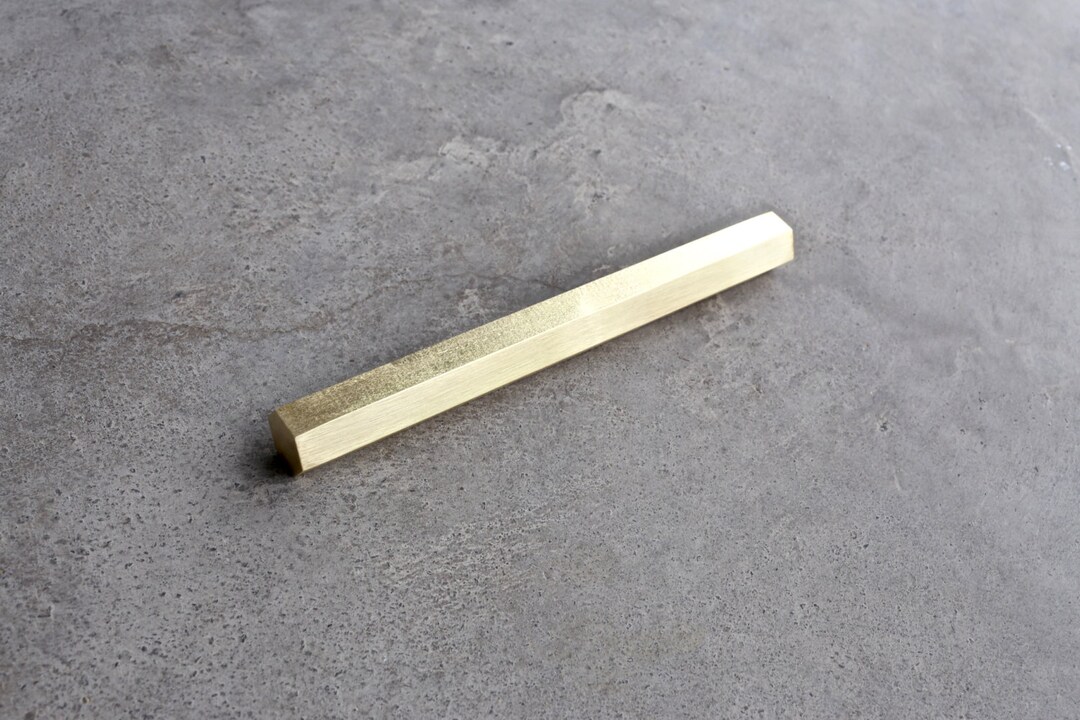 Brass Paper Weight Desk Accessory Modern Paper Weight Rain Pattern - Etsy