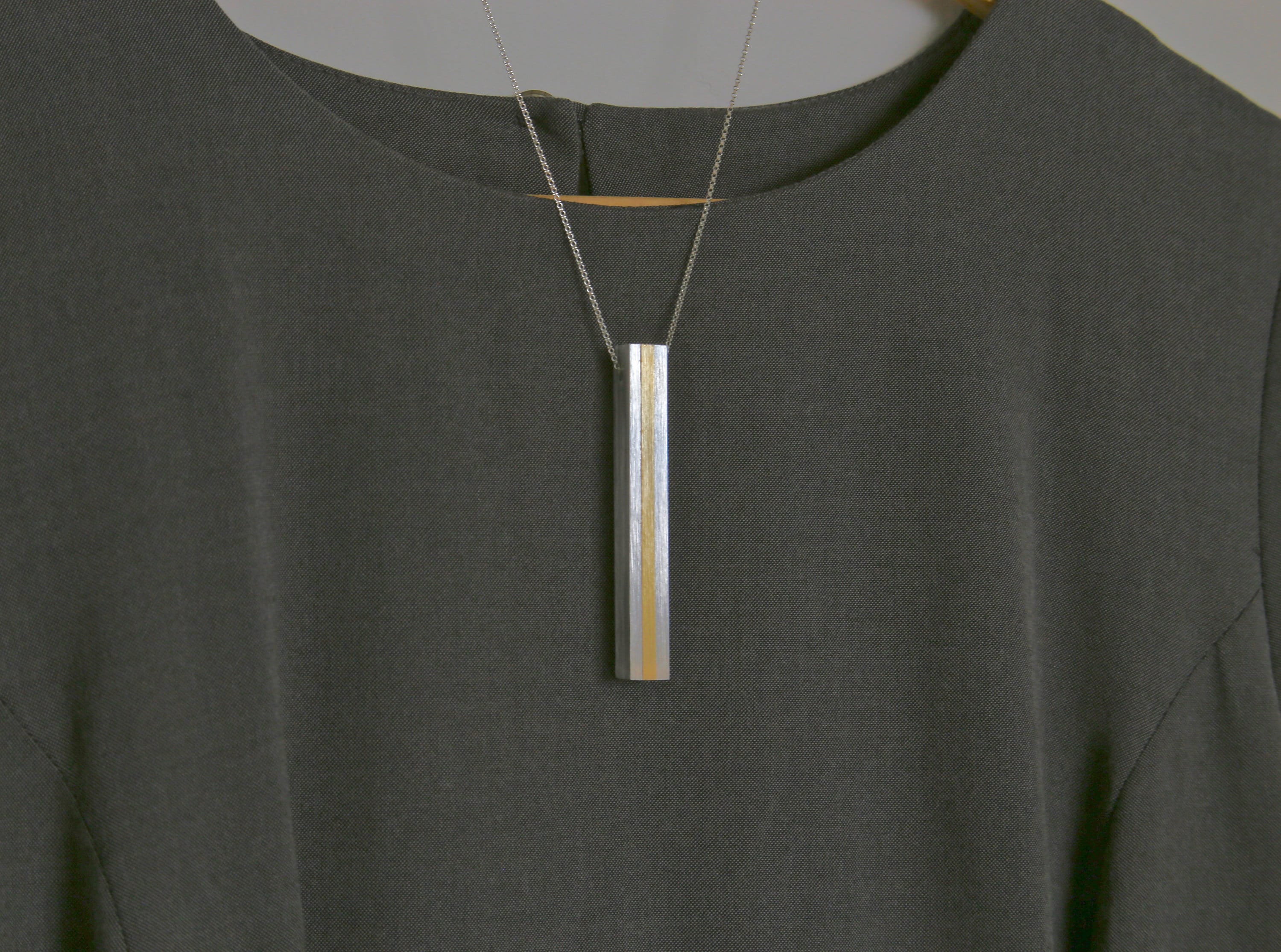 Aluminum Necklace Aluminum Jewelry Anniversary Jewelry - Etsy
